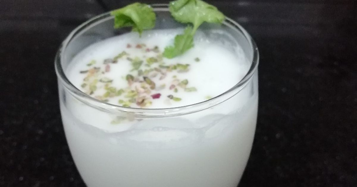 Pistachio Chhachh Recipe by Aruna Thapar - Cookpad