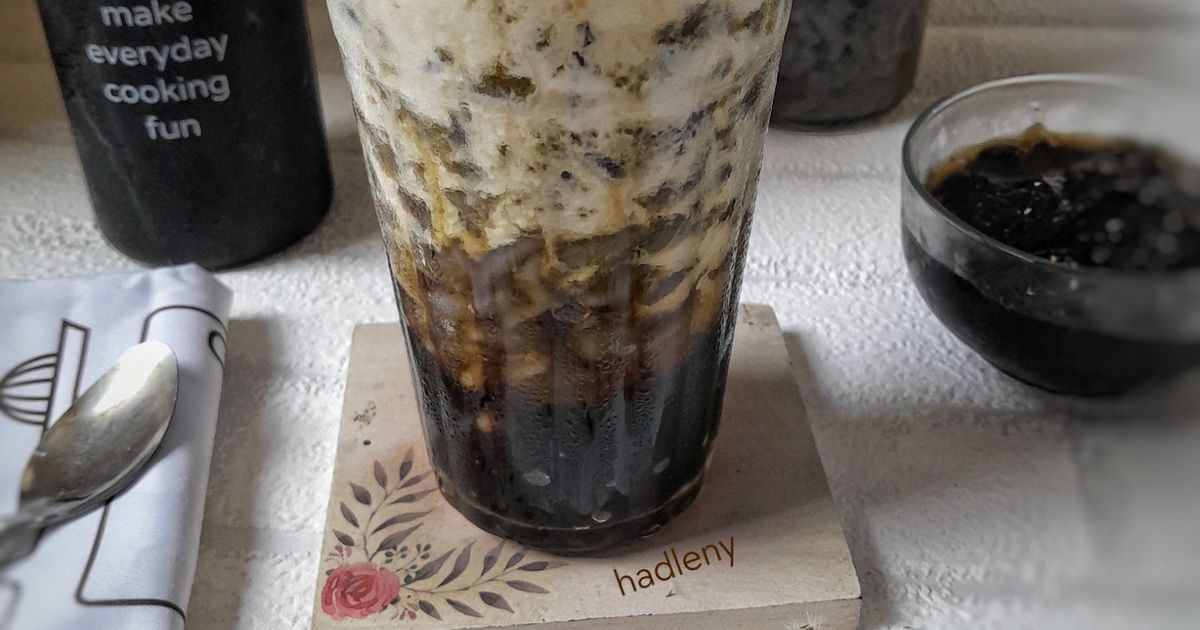 Resep es janggelan susu evaporasi rumahan enak dan mudah - Cookpad