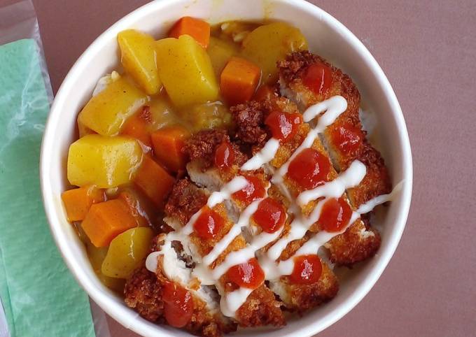 Resep Rice Bowl Chicken Katsu Curry Oleh Marlina Cookpad