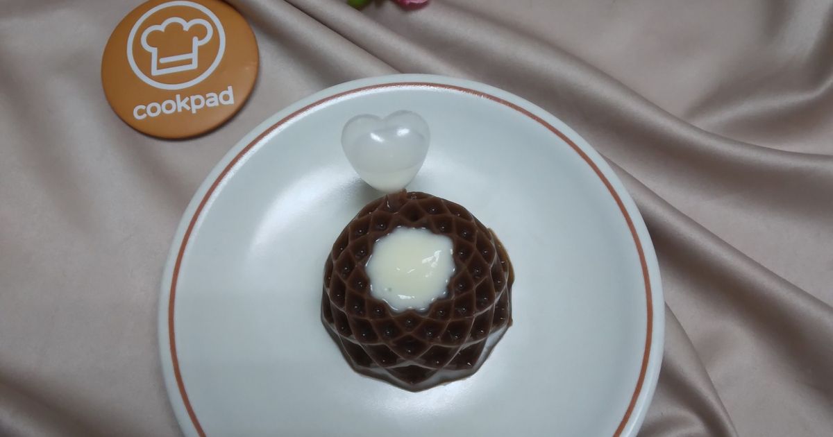 Resep Pudding Coklat + Saus Fla oleh Lina Bachry - Cookpad
