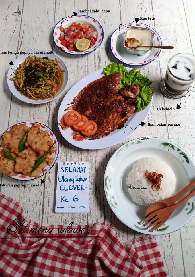Resep Set menu sulawesi oleh Mama fathan - Cookpad