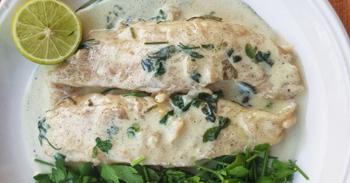 Creamy Lemon Fish Recipe By Denta Cook