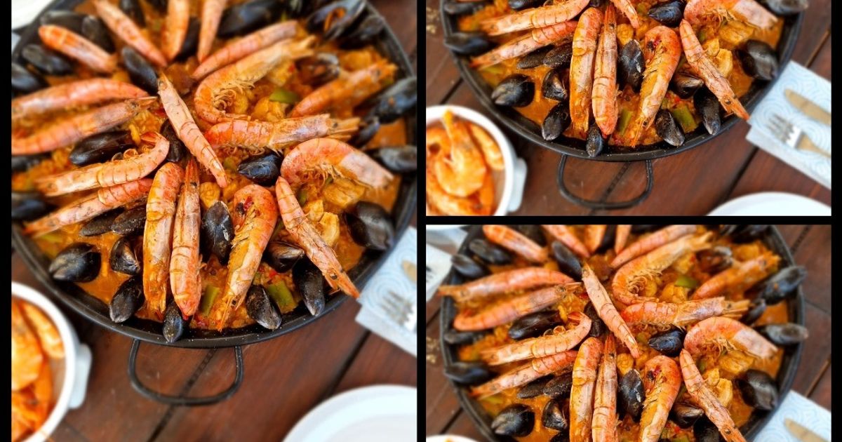 Valencian Seafood And Chicken Paella Recipe By La Gastro Ruta
