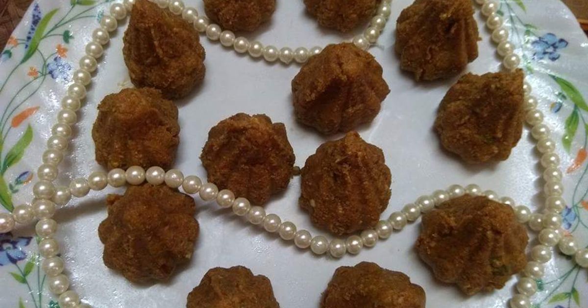 Coarse Besan Modak Recipe by Kuldeep Kaur - Cookpad