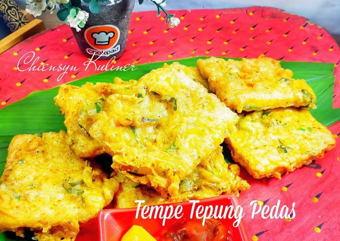 Resep Tempe Tepung Pedas oleh Chiensyn Kuliner - Cookpad