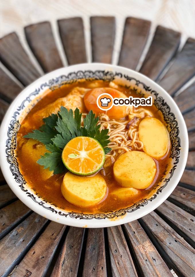 Resipi Mi Maggi Kari Homemade with Telur & Tauhu Telur (versi Lazy Keto ...