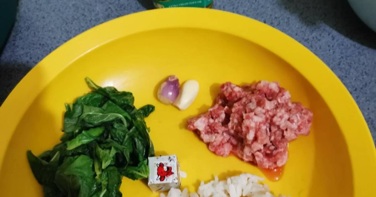 Resep Bubur Sapi Daging oleh Nur Asyiah Agustina - Cookpad