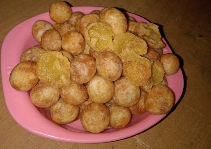 Resep Bola-bola Ubi Madu oleh Wakhidatun Alfath - Cookpad