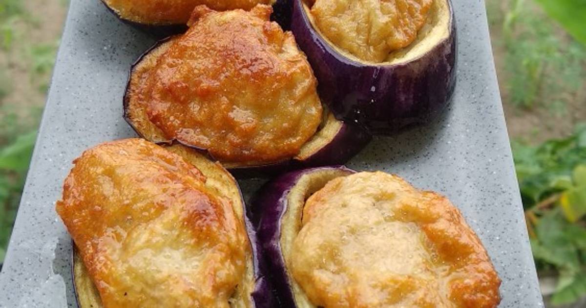 Resep Terong isi ikan oleh Evipunyamama.Kitchen - Cookpad
