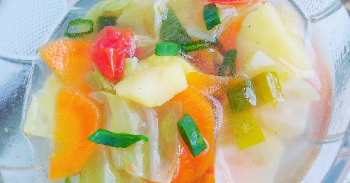 Resep Sop sayuran kentang simple#BikinRamadanBerkesan oleh Momy Gaby ...