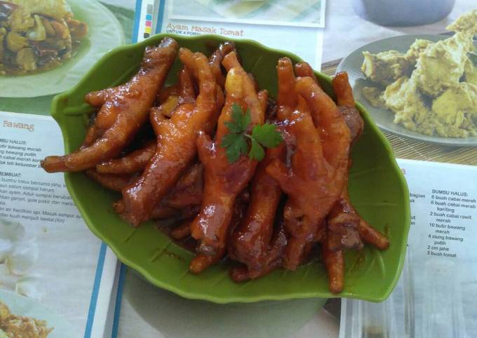 Resep Bacem Ceker ala Angkringan oleh Dina Kristiana - Cookpad