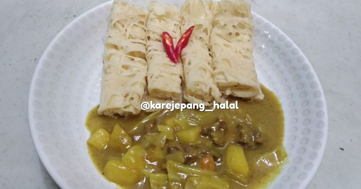 Resep Roti Jala Kuah Kare Jepang oleh septinada - Cookpad