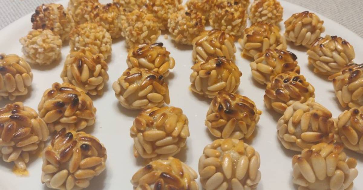 61 recetas muy ricas de panellets de coco compartidas por cocineros caseros- Cookpad