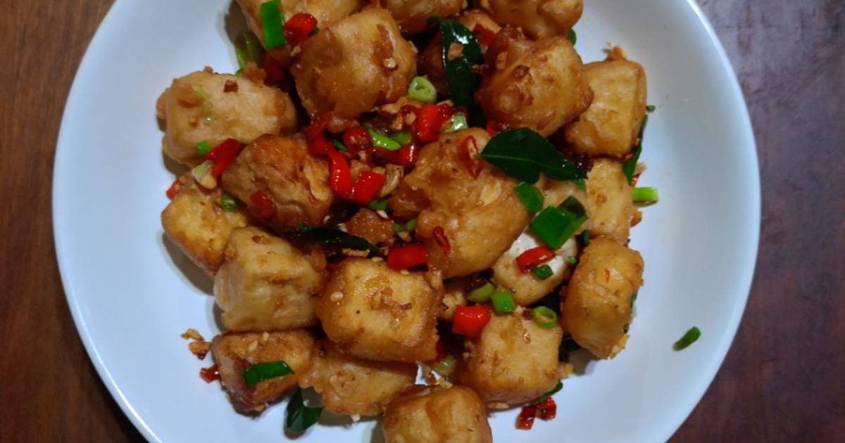 Resep Tahu cabe garam oleh tommy wiriadi putra - Cookpad