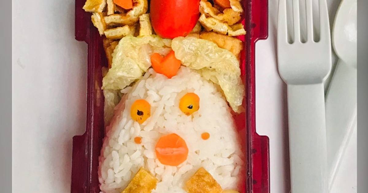 Resep Bento Anak Ayam oleh anif agustina - Cookpad