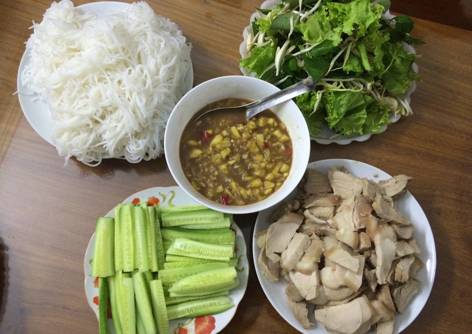 Cách Làm Món Bún mắm nêm của minh! - Cookpad