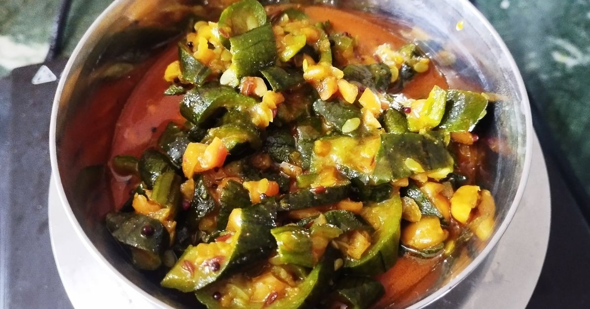 Sponge Gourd Sabji Recipe by Preeti V. Salvi - Cookpad