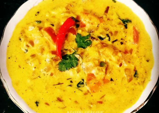 Malai ki Sabji Recipe by Abhinit Kaur Chawla - Cookpad