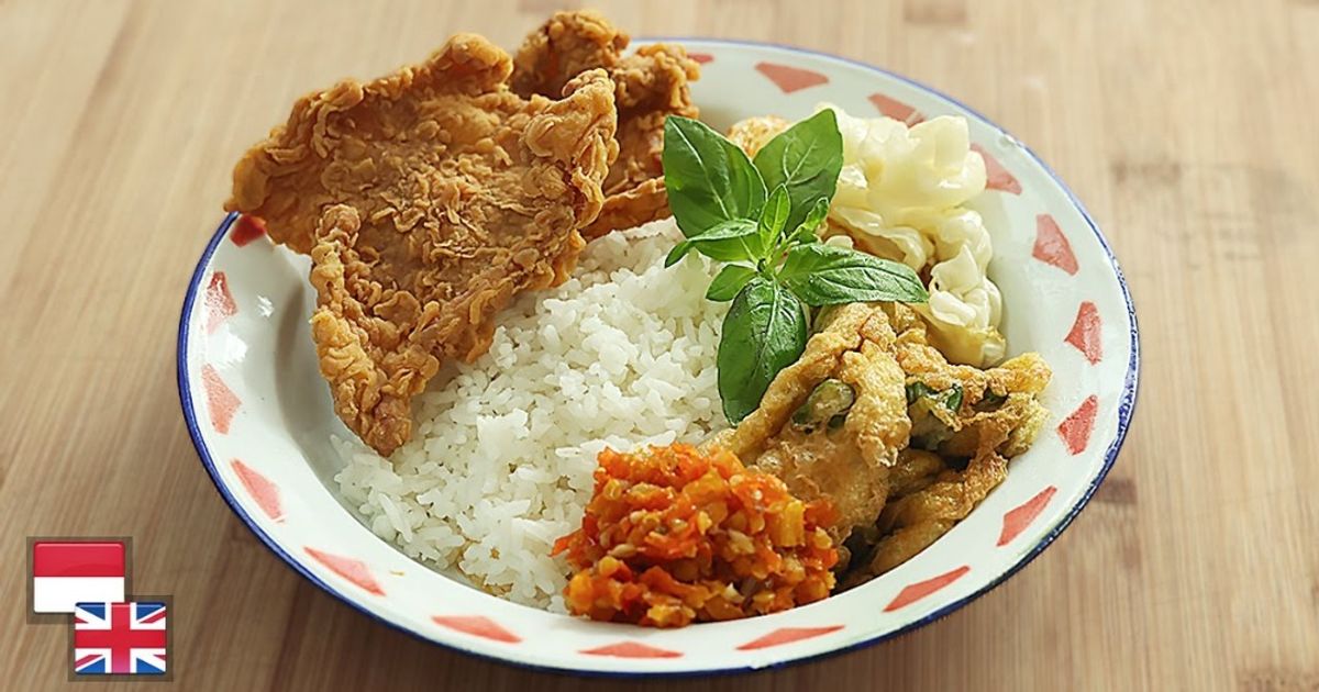 Resep nasi sambal ayam goreng rumahan enak dan mudah - Cookpad