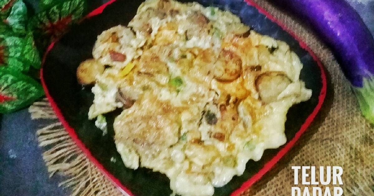 Resep Telur Dadar Terong oleh farida Sulthan 🇮🇩 (IG. Malika02782) - Cookpad