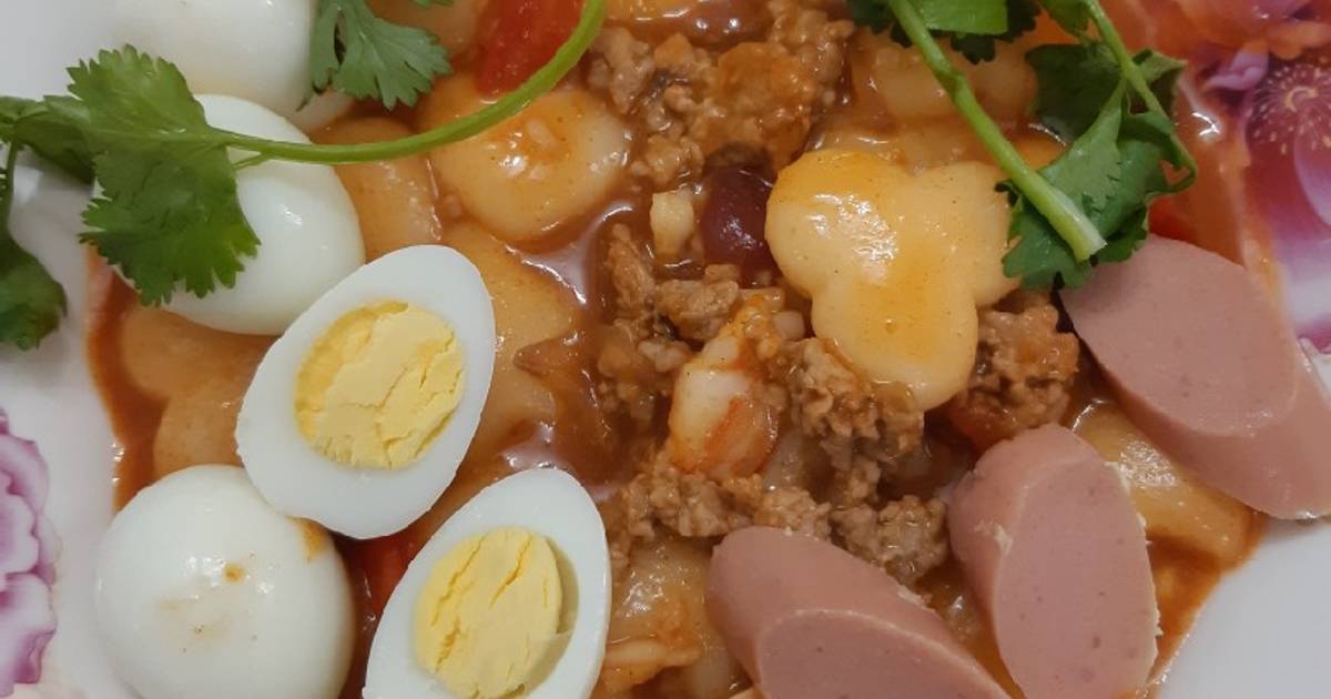 Món tokbokki: 54 cách làm tại nhà đơn giản ngon miệng - Cookpad