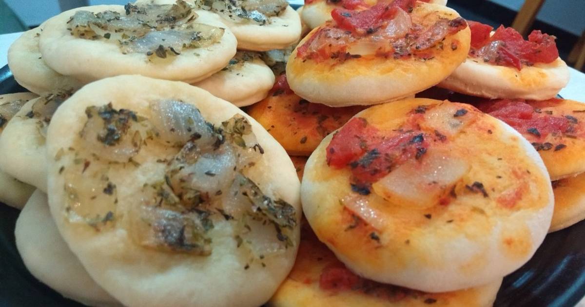 Pizzetas en 15' Receta de Vera ️- Cookpad