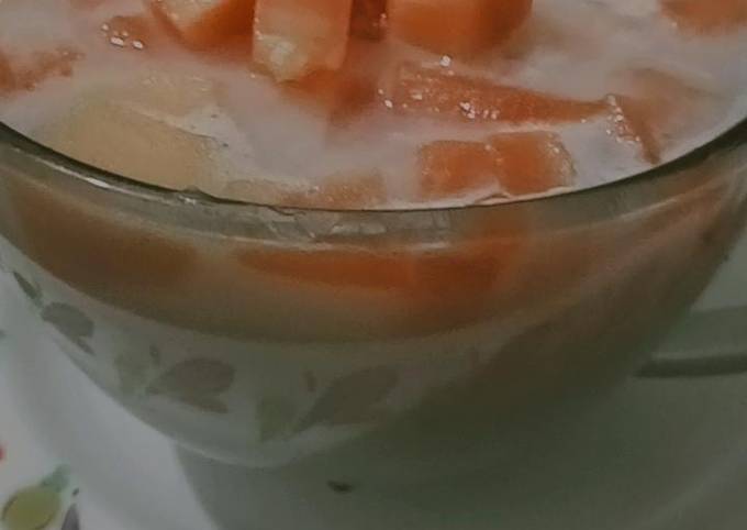Resep Puding Susu Pepaya oleh erina aura - Cookpad