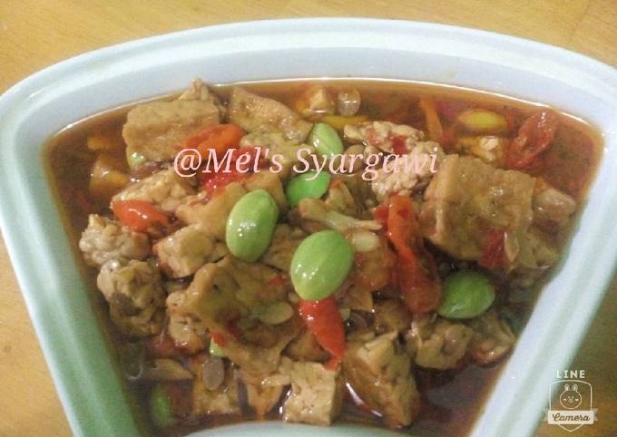Resep Tauco tempe petai extra hot oleh mel's syargawi - Cookpad