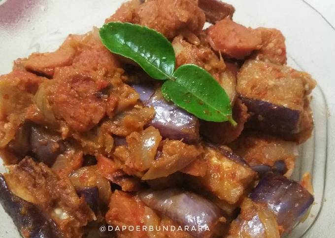 Resep Balado Terong Sosis oleh Rara Chan - Cookpad