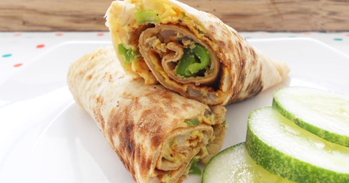 Capsicum Egg Chapathi Recipe by Mohana Lakshmi - Cookpad