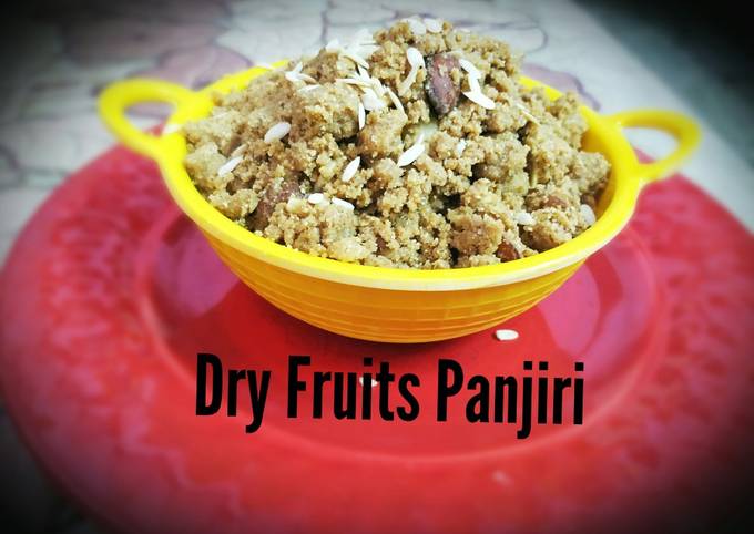 Dry fruits panjiri Recipe by tastydelight125 - Cookpad