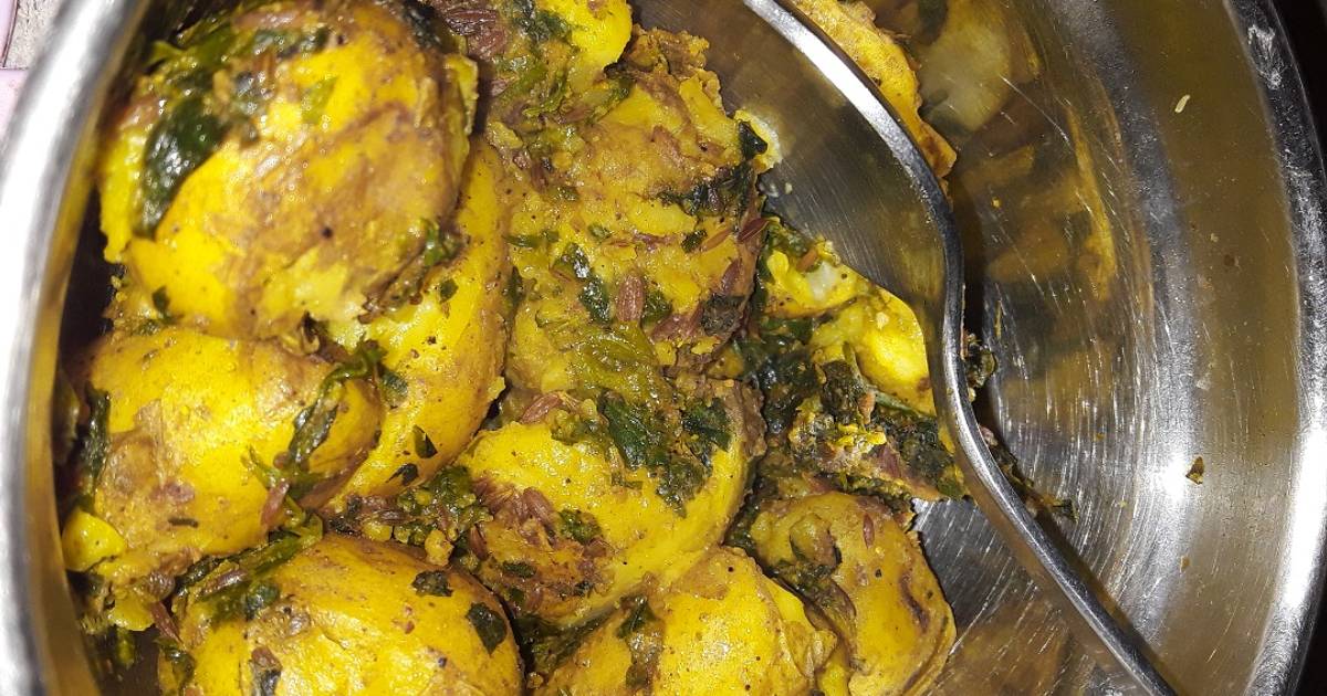 Methi wale Baby potatoes Recipe by Mrk Kalra - Cookpad