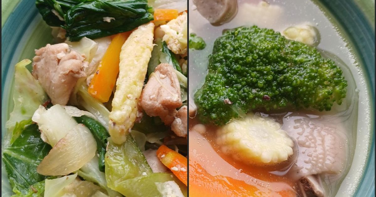 Resep Dua Menu: Cap Cay Ayam Bakso Dan Sop Ayam Bakso oleh Lissy Art ...
