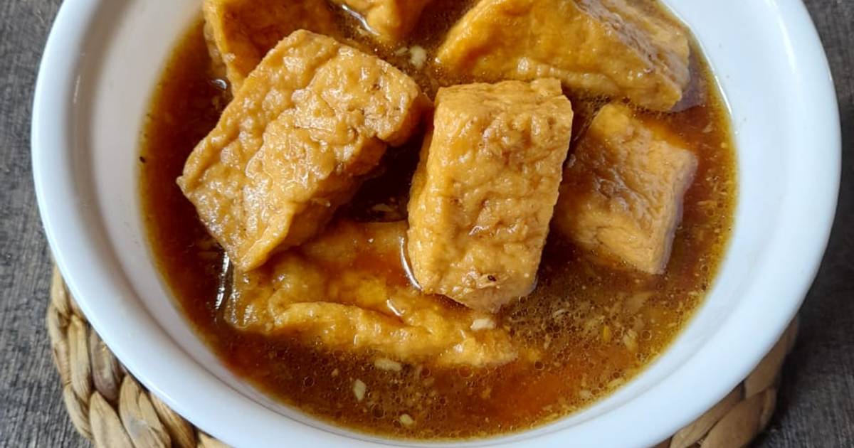 Resep Semur Tahu Simpel oleh Deki Isnawan - Cookpad