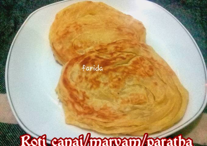 Resep Roti Canai Maryam Paratha Oleh Farida Sulthan Cookpad