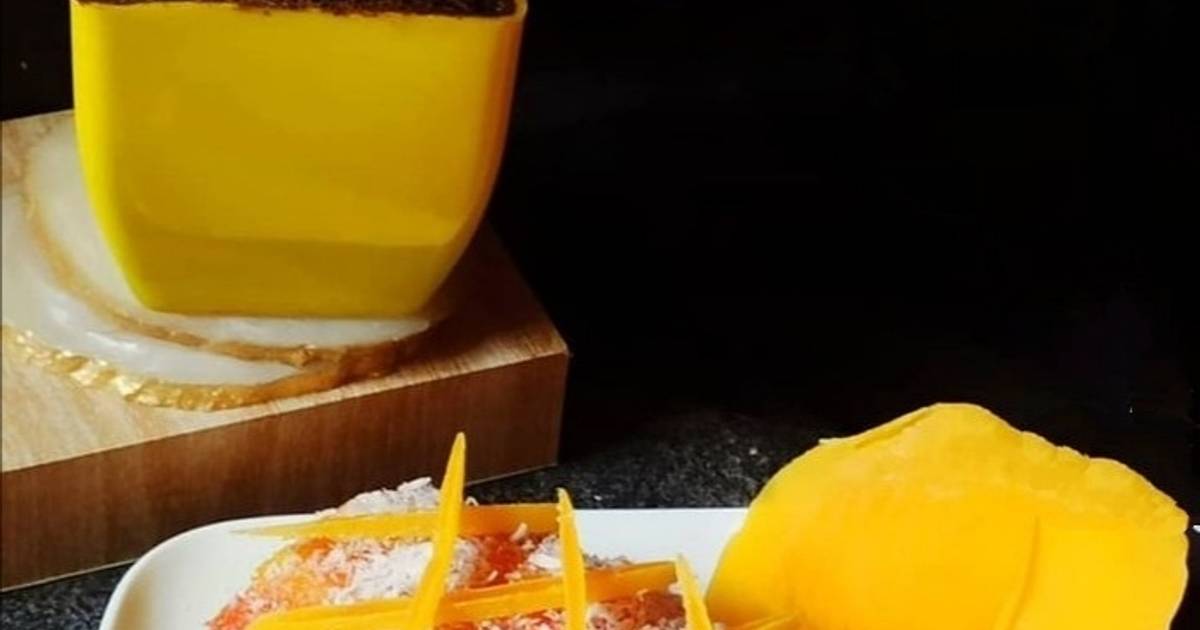 Eggless Mango Christmas Special Cake Recipe by Sarita Srivastava - Cookpad