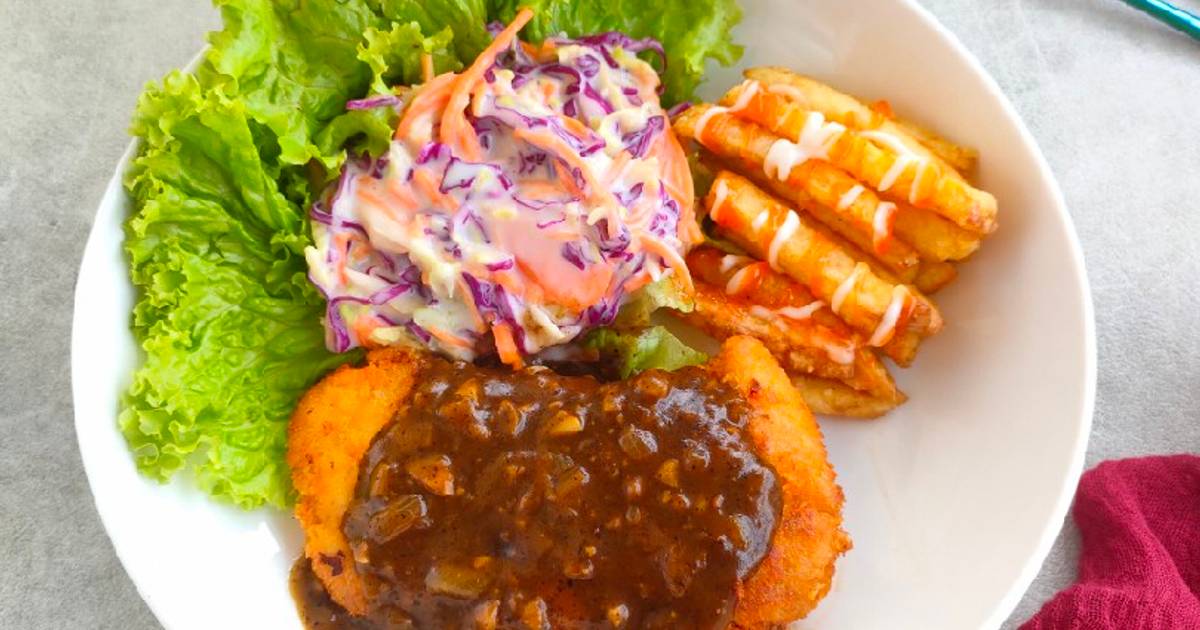 Resep Chicken Chop oleh 李安娜💖 - Cookpad