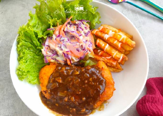 Resep Chicken Chop oleh Lie Anna - Cookpad