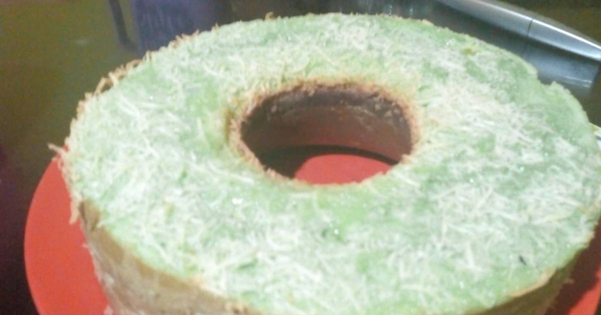 Resep Bolu sponge hijau oleh nurul atikah - Cookpad