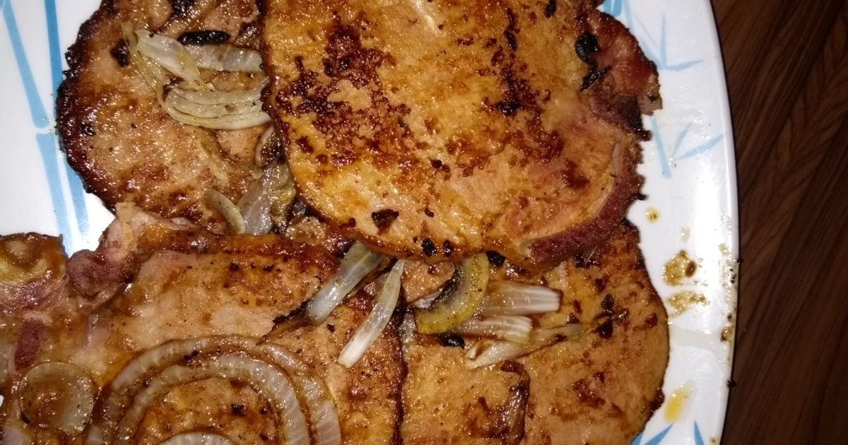chuleta ahumada a la barbiquiu - 23 recetas caseras- Cookpad