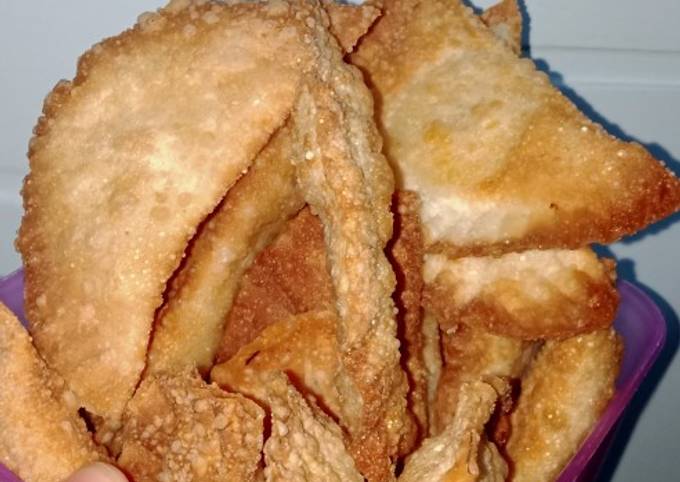 Resep Pangsit isi pisang oleh Andinoer Chalifah Ramadhany (Andinoer ...