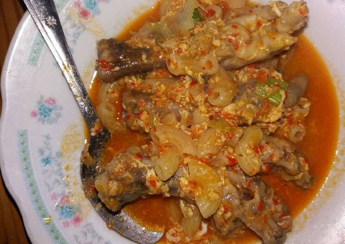 Resep Seblak macaroni ceker mercon oleh Anna Amril - Cookpad