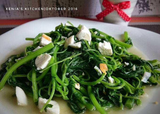 Resep Sayur Bayam Telur Asin oleh Retno Nia Sari {Xenia's Kitchen ...