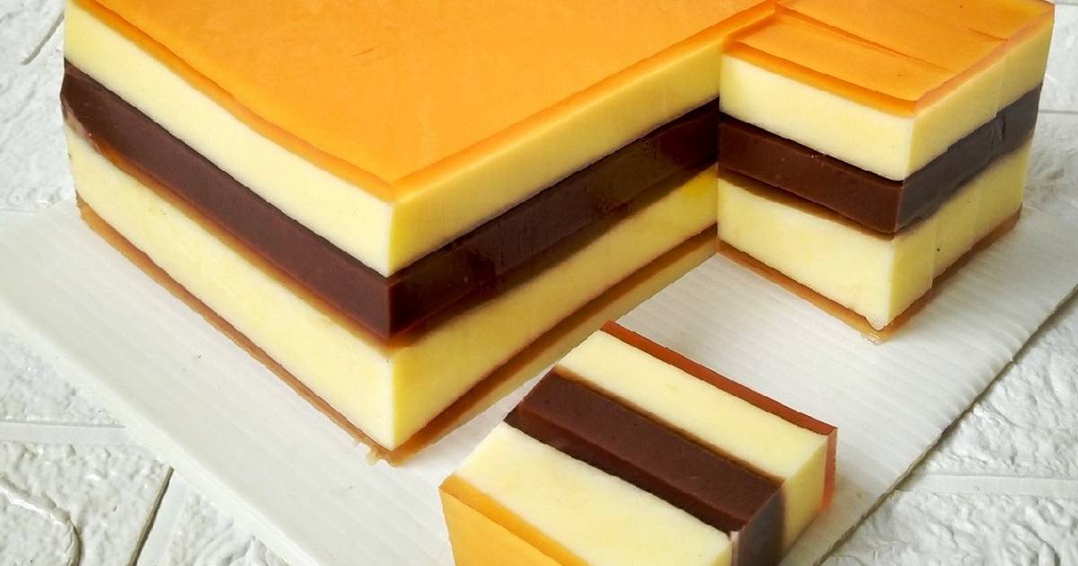Resep Puding Lapis Surabaya oleh Ina Permana - Cookpad