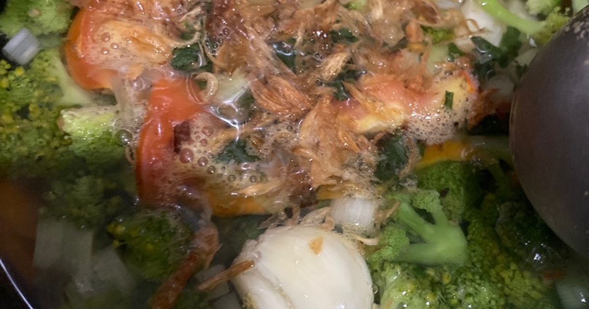 Resep sup sehat brokoli tanpa minyak rumahan enak dan mudah - Cookpad