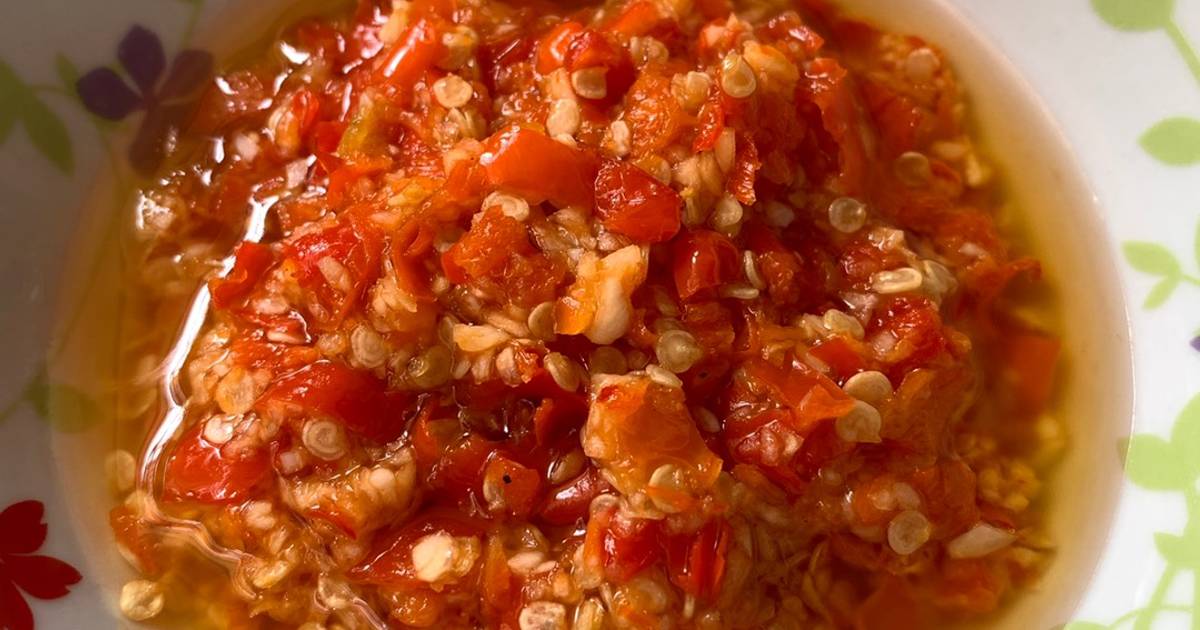 Resep Sambal Geprek Ala Bensu Oleh Giegietz Lynkz Cookpad