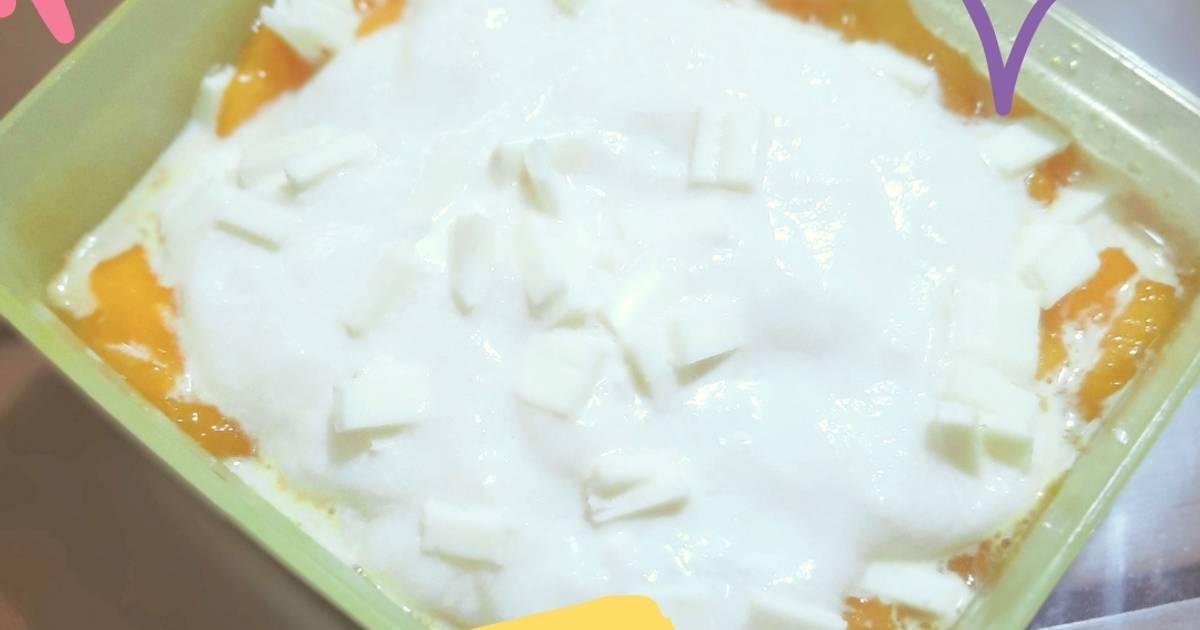 Resep Snack MPASI : Mango Milk Cheese oleh Gisti - Cookpad