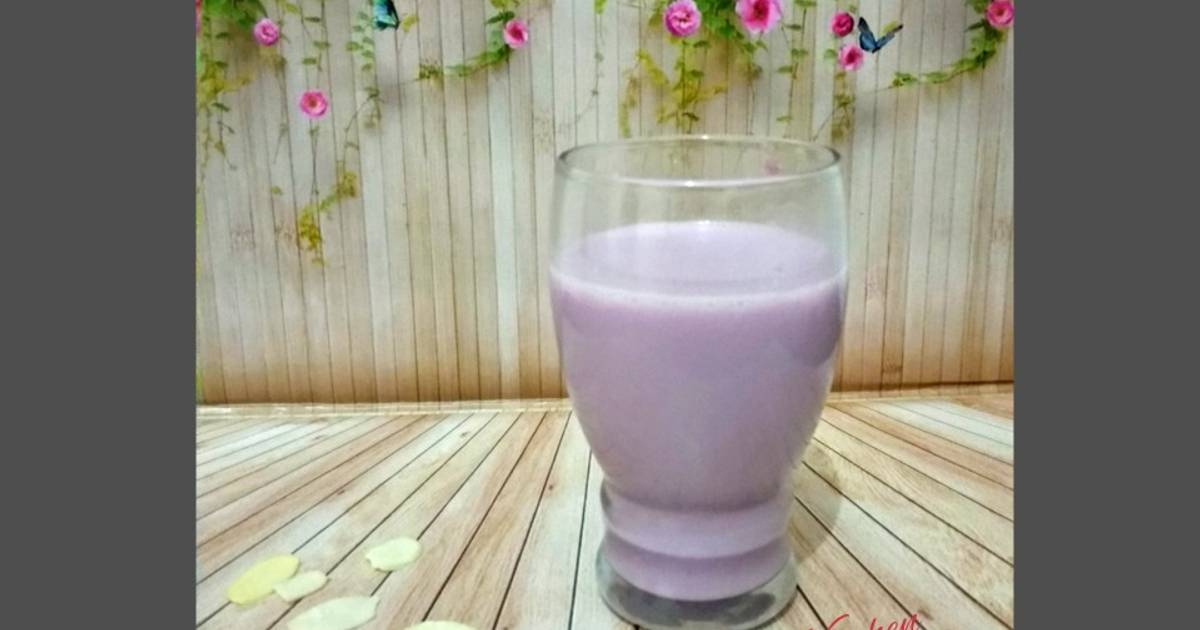Resep Almond Milk rasa Taro oleh Novi Dwi - Cookpad