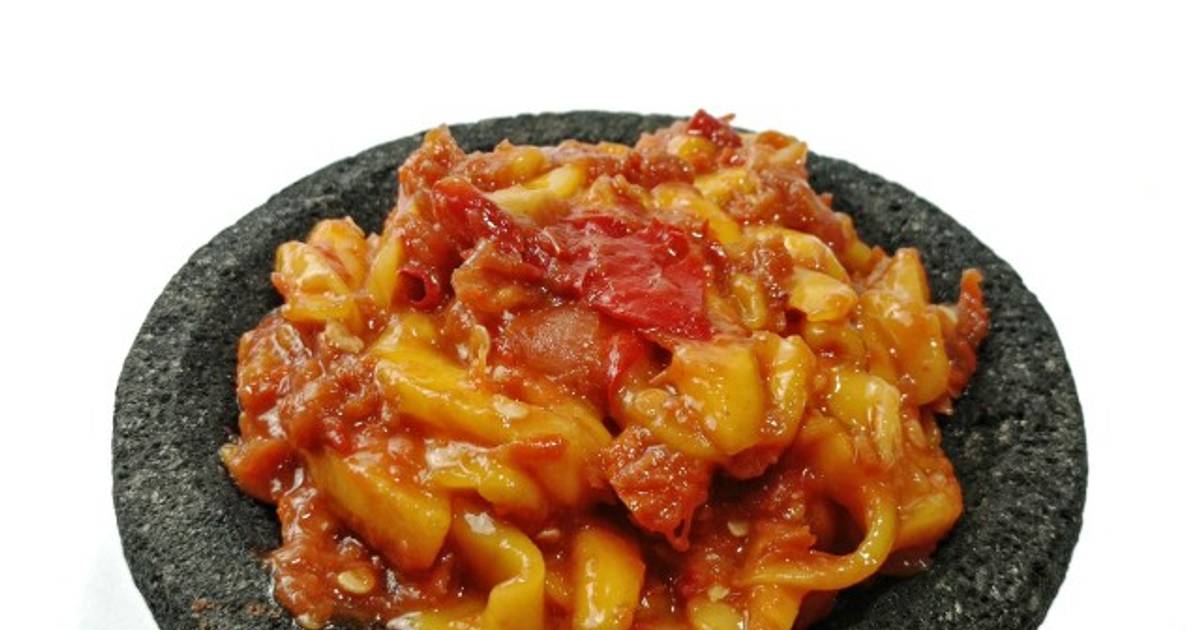 Resep Sambal pencit mangga oleh Suzanmomduor - Cookpad