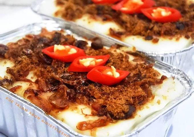 Resep Kue Talam Abon oleh Aidi Styleshop - Cookpad